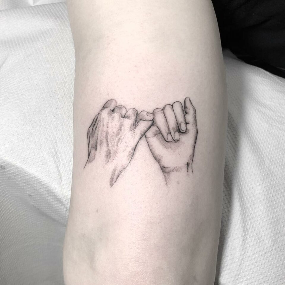 19 Beautiful Pinky Promise Tattoo Ideas To Celebrate Lifelong Bonds
