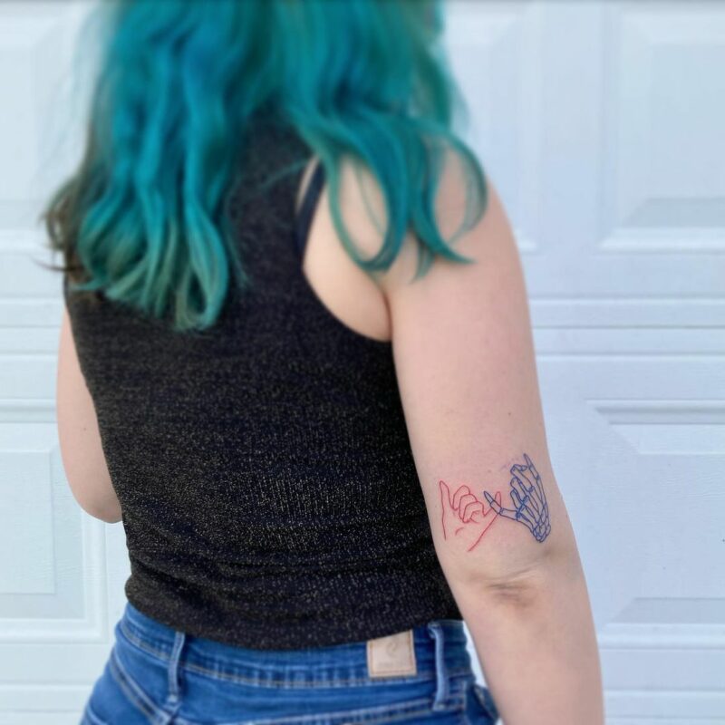 19 Beautiful Pinky Promise Tattoo Ideas To Celebrate Lifelong Bonds