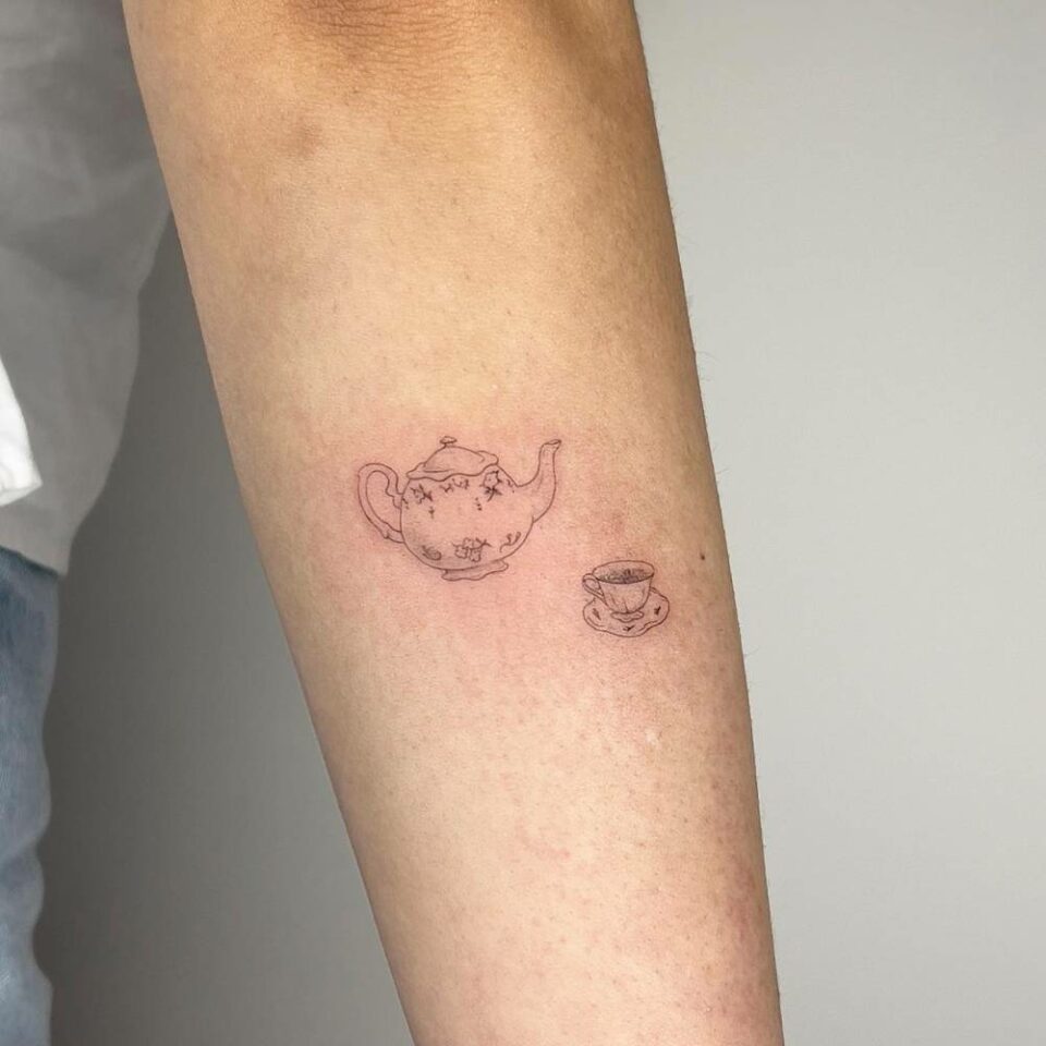 The 20 Most Tea-rrific Teacup Tattoo Ideas On The Internet