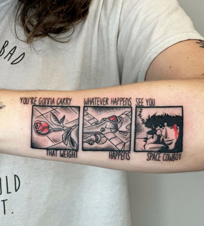 20 Epic Cowboy Bebop Tattoo Ideas To Channel Your Inner Space Cowboy