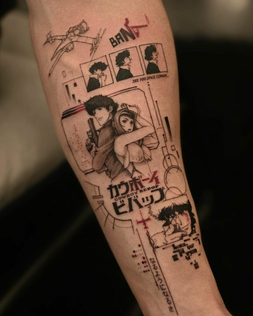 20 Epic Cowboy Bebop Tattoo Ideas To Channel Your Inner Space Cowboy