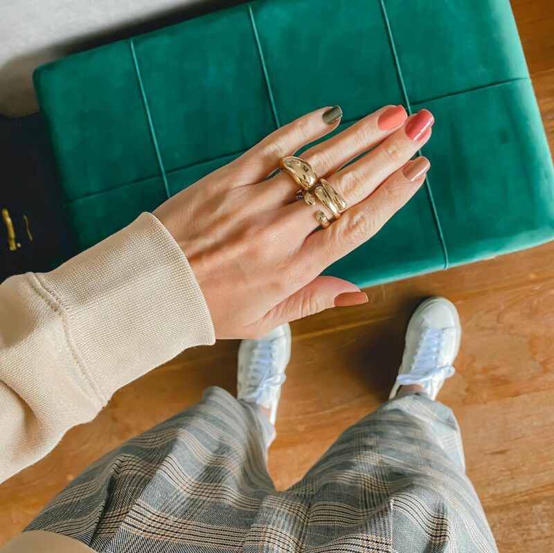 Show Your True Colors With These 40 Multi-Colored Nail Ideas