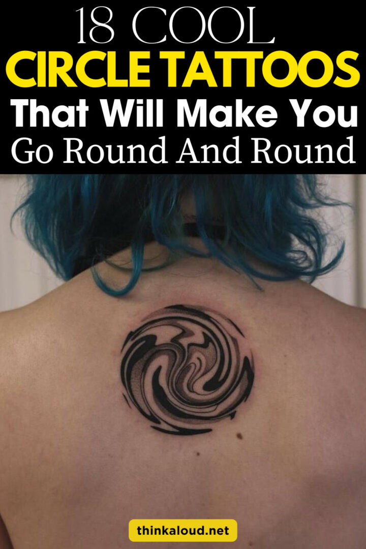 18 Cool Circle Tattoos That Will Make You Go Round And Round