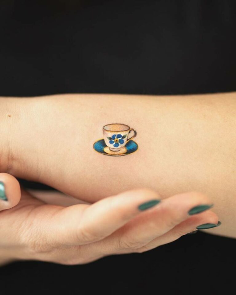The 20 Most Tea-rrific Teacup Tattoo Ideas On The Internet