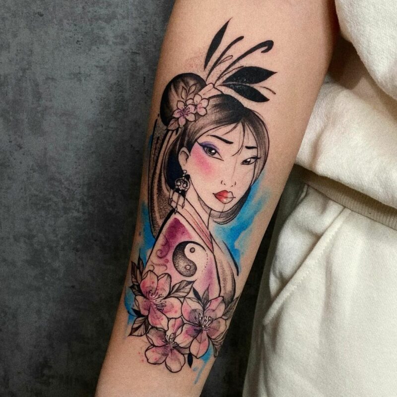 20 Mulan Tattoo Ideas That Will Make A Warrior Out Of You