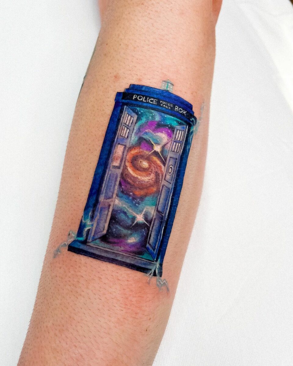 Don't Blink Or You'll Miss These 20 Stunning Doctor Who Tattoo Designs