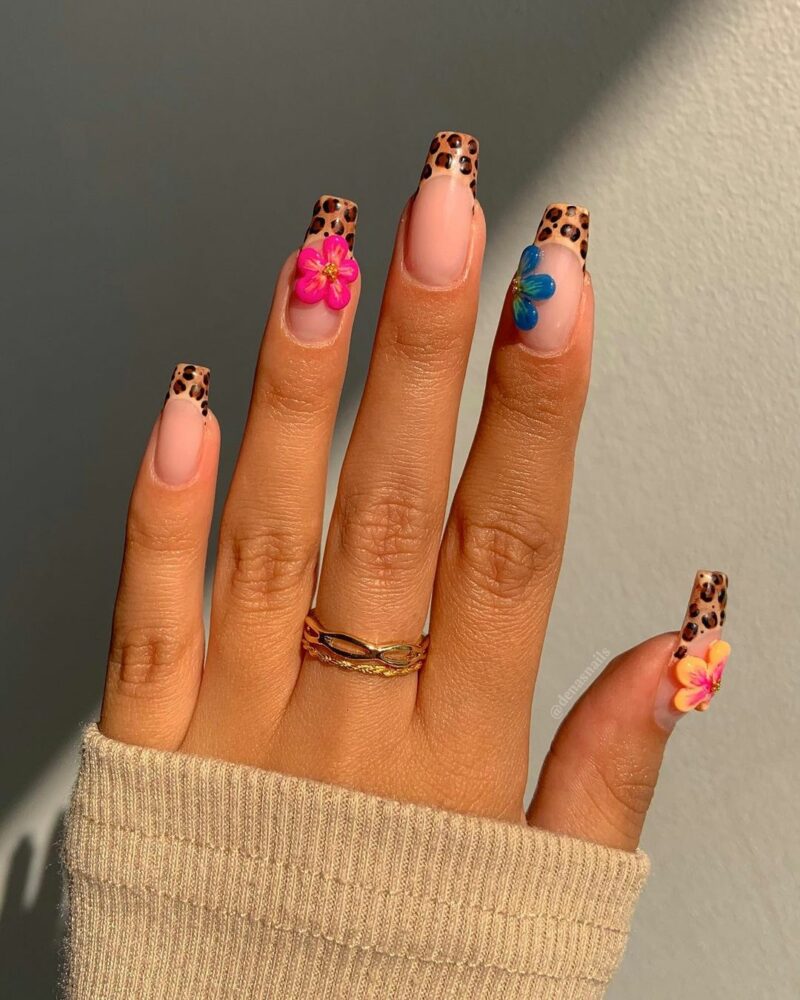 30 Fabulous Leopard Nails That’ll Have You Feeling Fierce