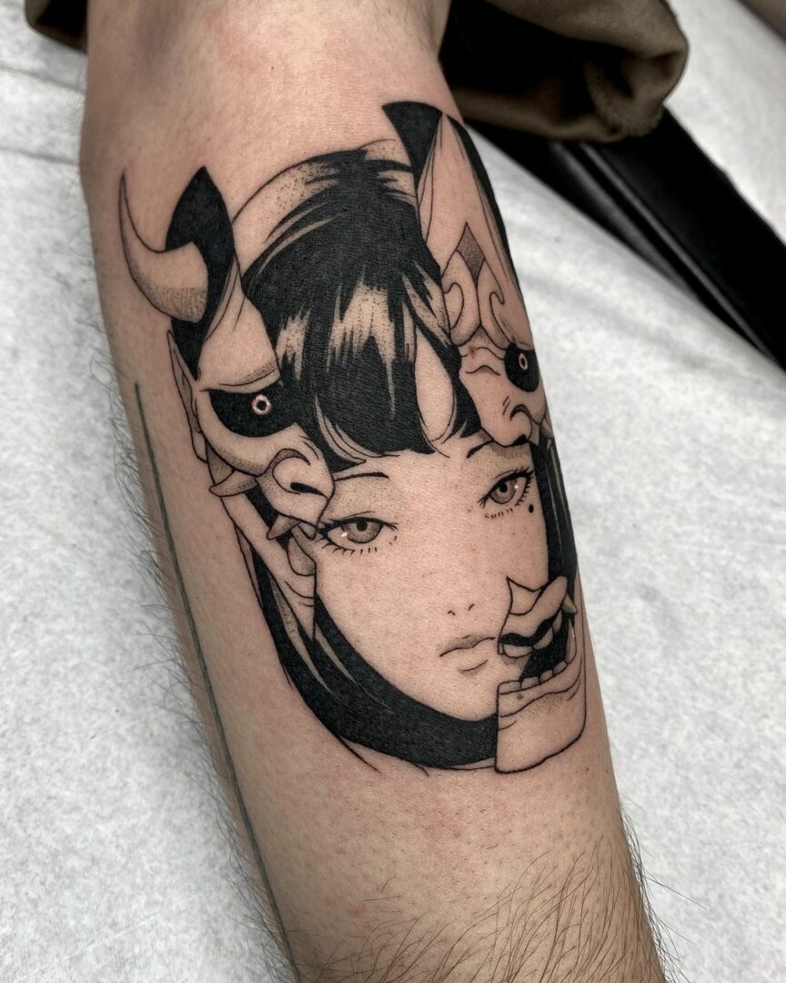 20 Jaw-Dropping Junji Ito Tattoo Ideas To Spiral Into