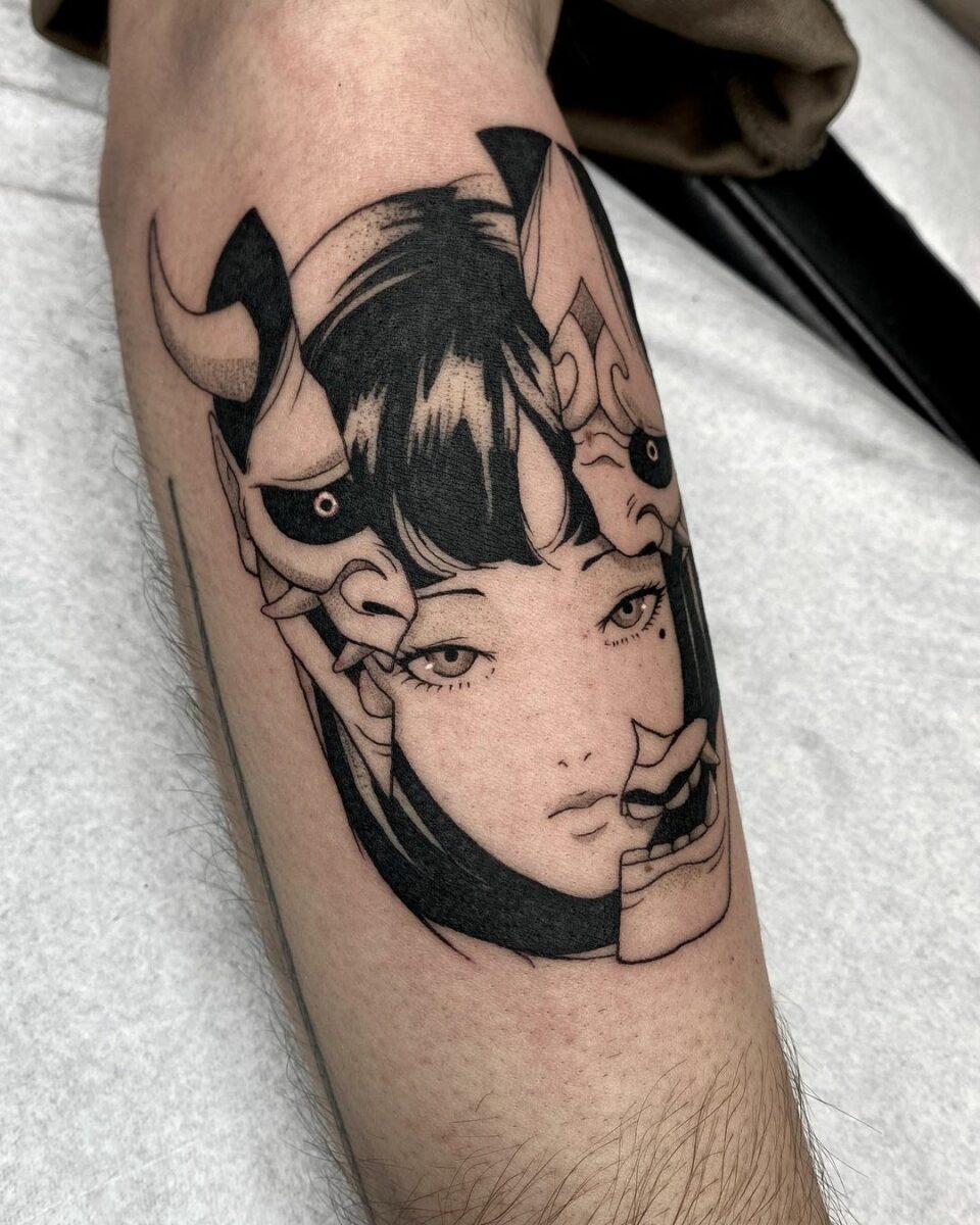 20 Jaw-Dropping Junji Ito Tattoo Ideas To Spiral Into