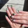 40 Gorgeous Green Chrome Nail Ideas To Make Everyone Green With Envy