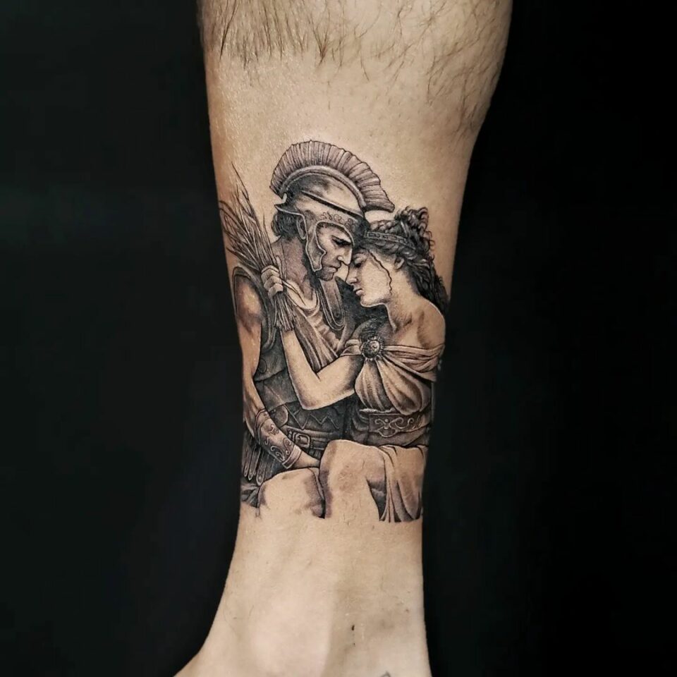 Discover 18 Legendary Achilles Tattoos For Mythical Fans