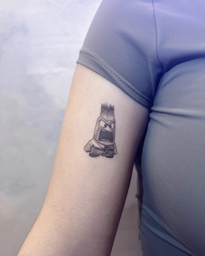 18 Fun Inside Out Tattoos To Show Off Your Feelings, Literally