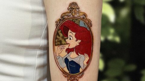 18 Enchanting Little Mermaid Tattoos To Dive Into Your Dreams