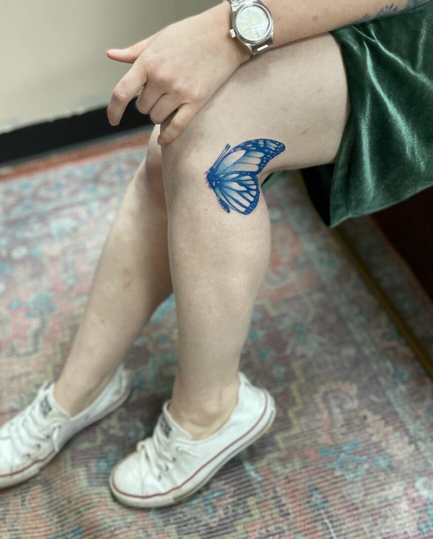 20 Delicate Blue Ink Tattoo Ideas To Wrap You in Warmth