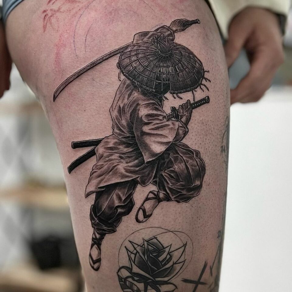 20 Impressive Ronin Tattoo Ideas For The Noble Lone Souls