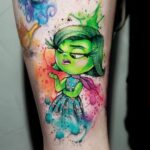 18 Fun Inside Out Tattoos To Show Off Your Feelings, Literally