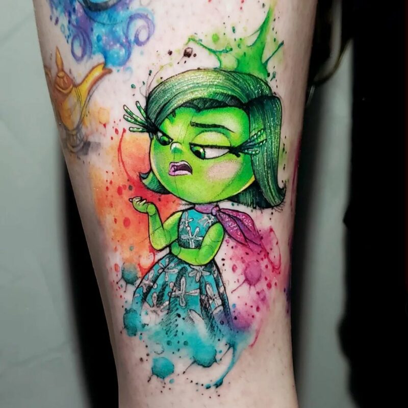 18 Fun Inside Out Tattoos To Show Off Your Feelings, Literally
