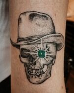 19 Enchanting Emerald Tattoo Ideas To Whisk You Away to Fantasy