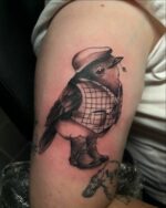 20 Creative And Sweet Robin Tattoo Ideas To Wing-Press Anyone