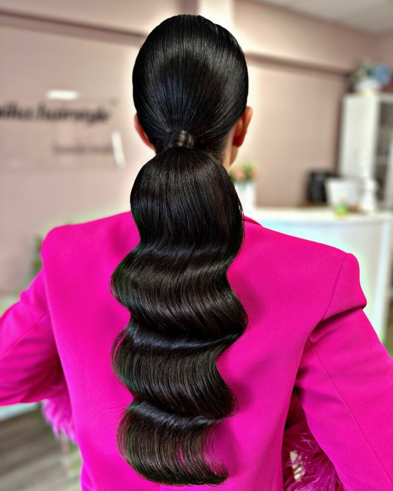 34 Fabulous Formal Ponytail Hairstyles To Be The Star Of The Evening