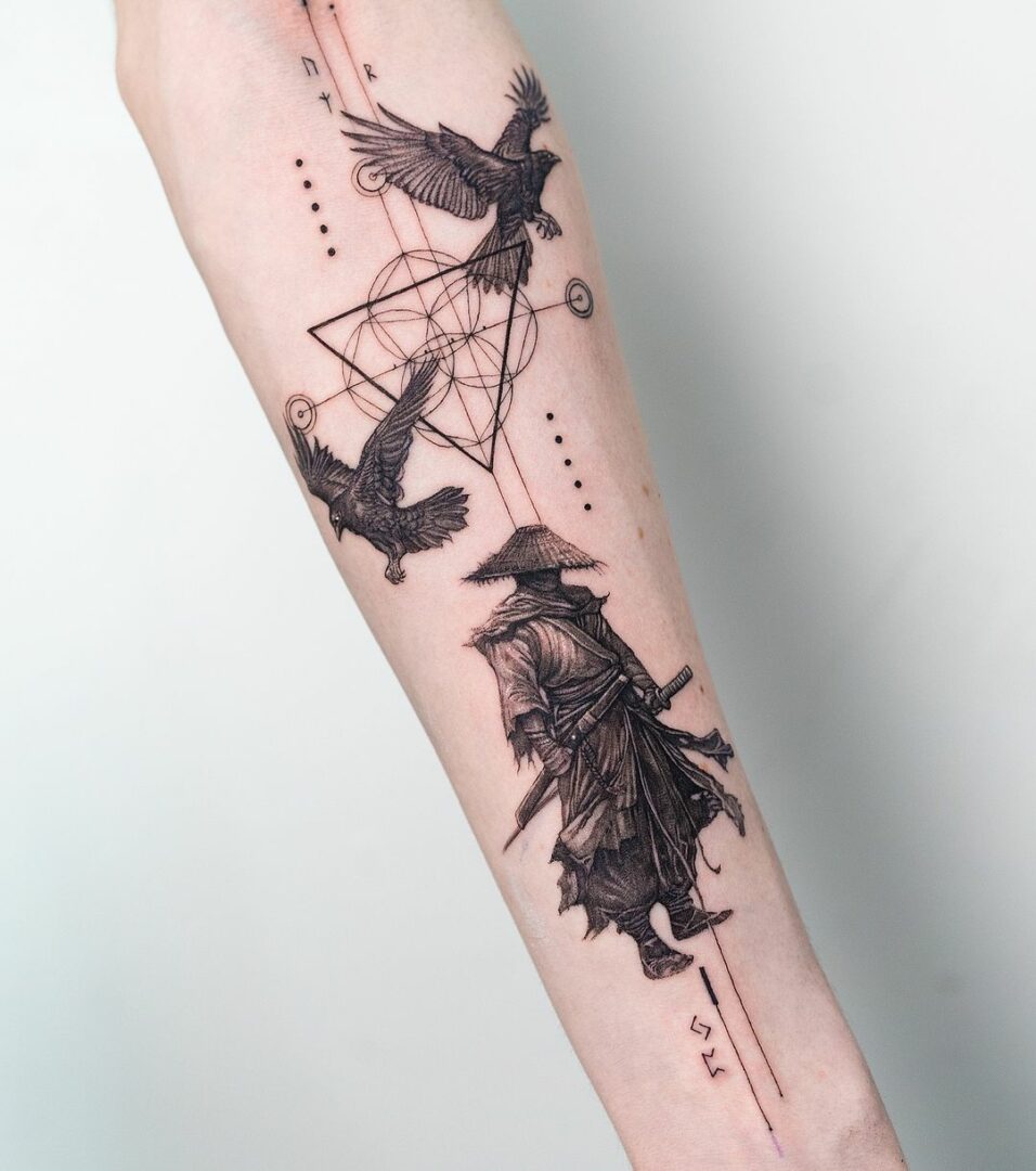 20 Impressive Ronin Tattoo Ideas For The Noble Lone Souls