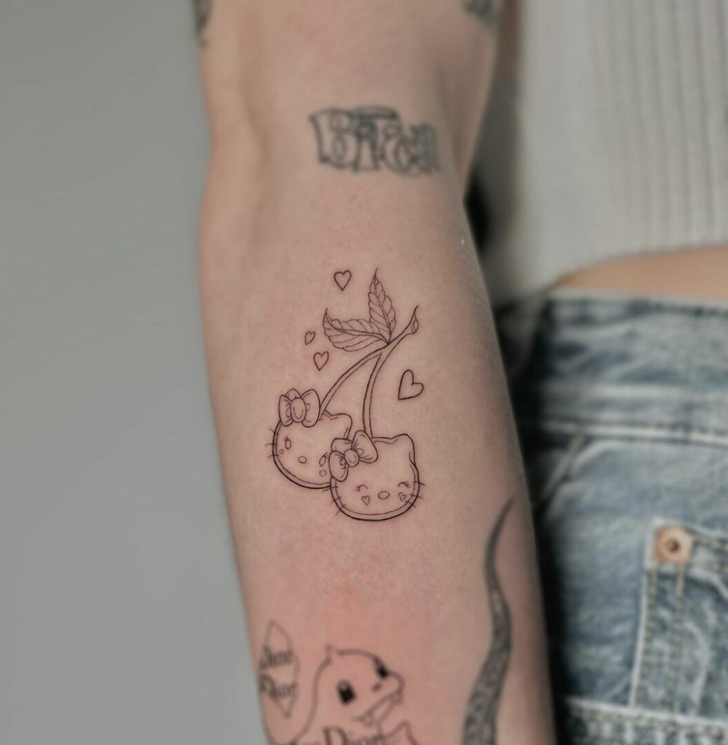 19 Hello Kitty Tattoos That Are Purr-fectly Adorable