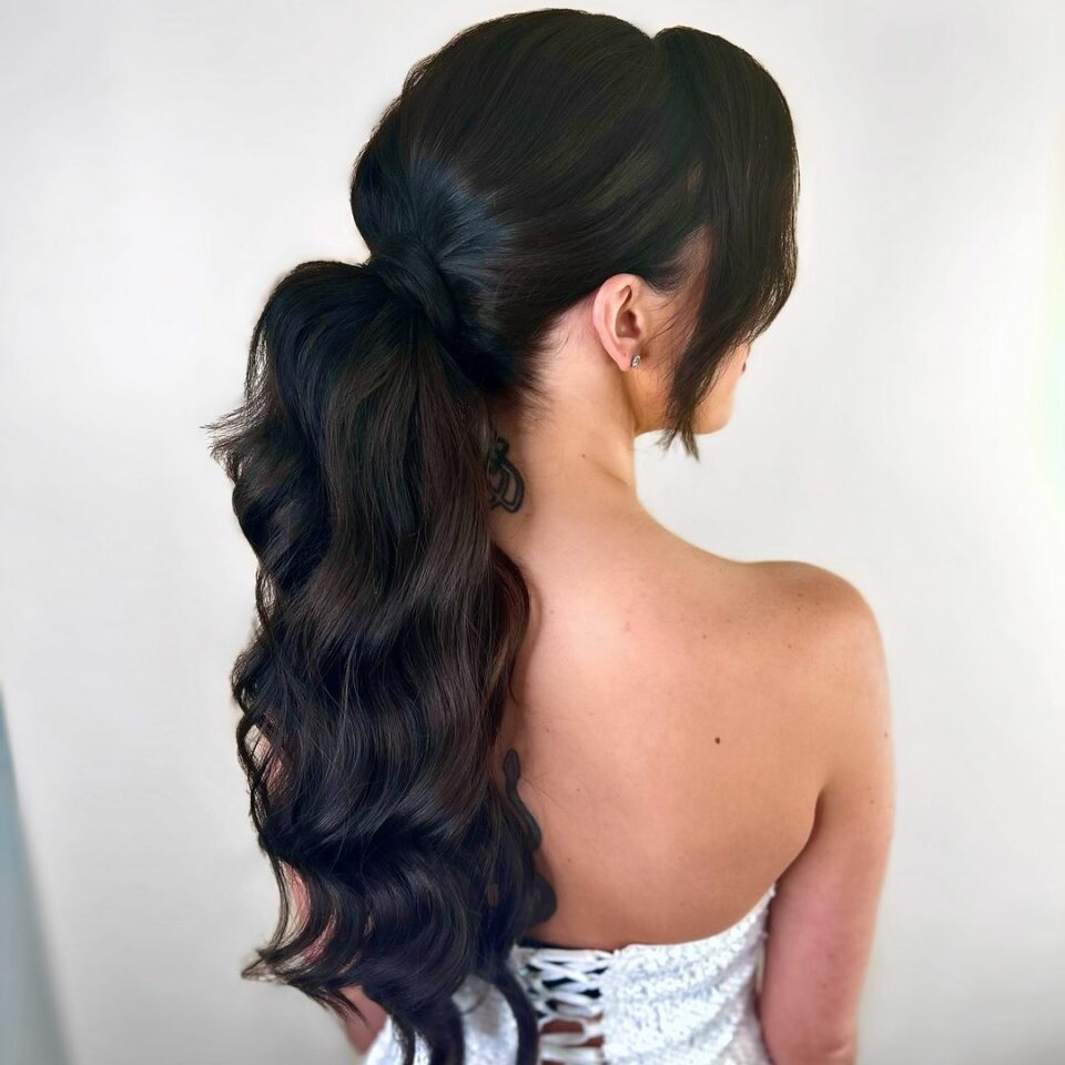 34 Fabulous Formal Ponytail Hairstyles To Be The Star Of The Evening