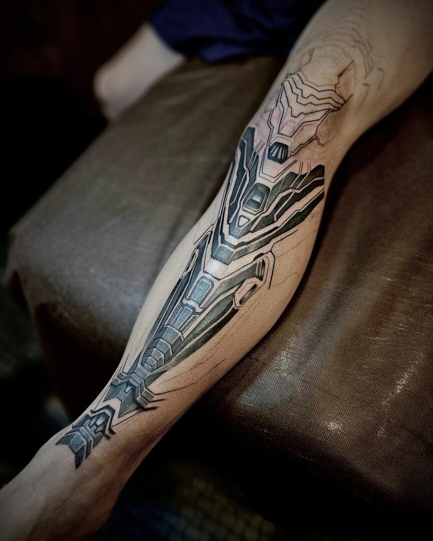18 Futuristic Cyberpunk Tattoos To Spark Your Imagination
