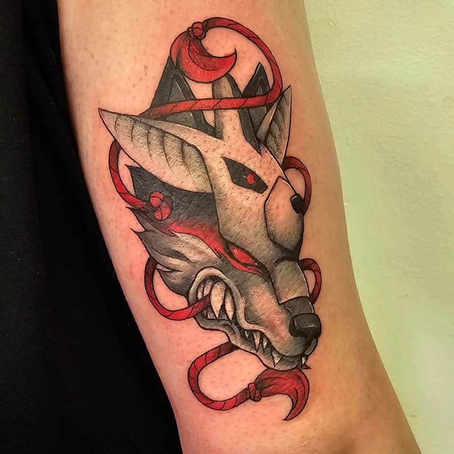 19 Inspiring Okami Tattoos To Light Up Your Look And Spirit