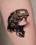 18 Futuristic Cyberpunk Tattoos To Spark Your Imagination