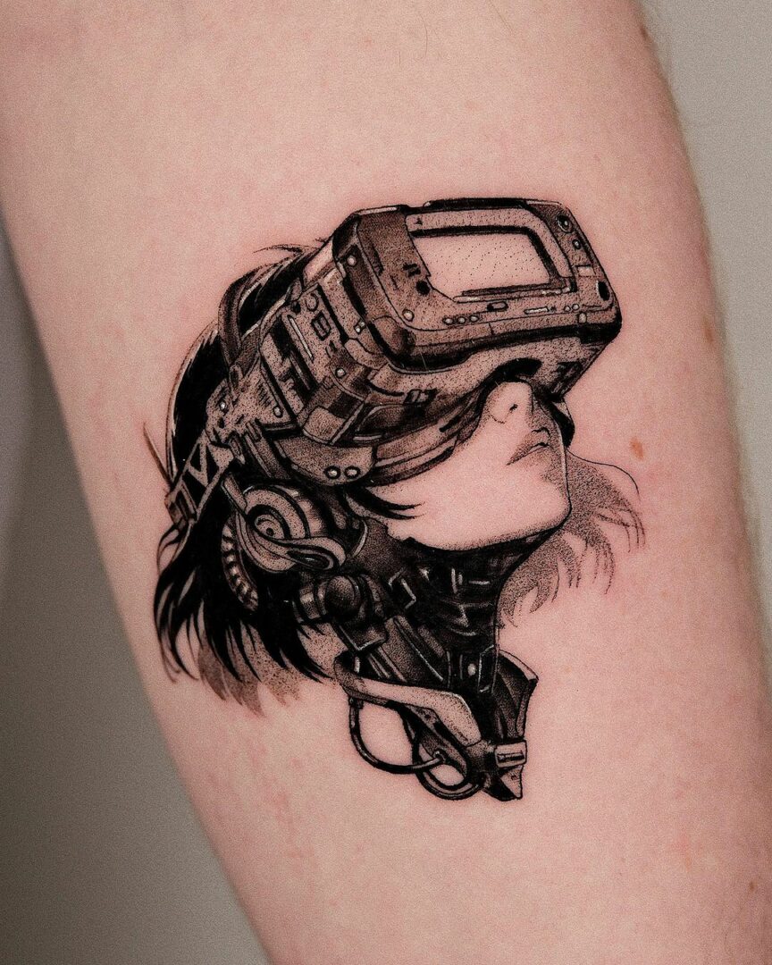 18 Futuristic Cyberpunk Tattoos To Spark Your Imagination