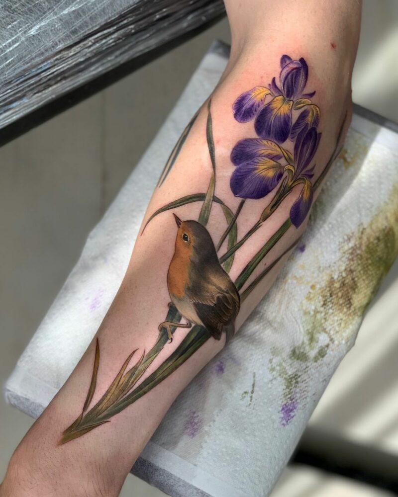 20 Creative And Sweet Robin Tattoo Ideas To Wing-Press Anyone