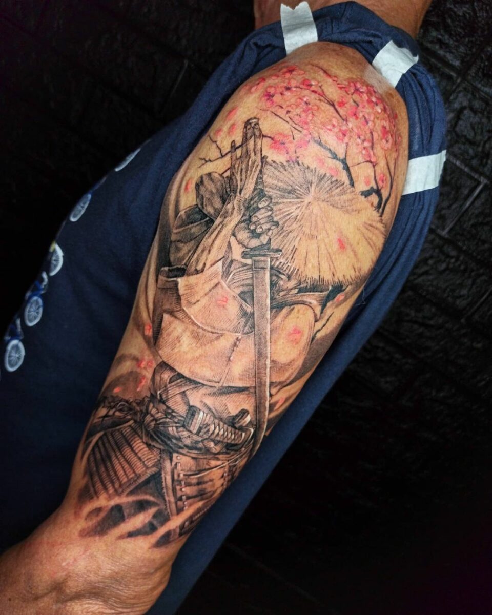 20 Impressive Ronin Tattoo Ideas For The Noble Lone Souls