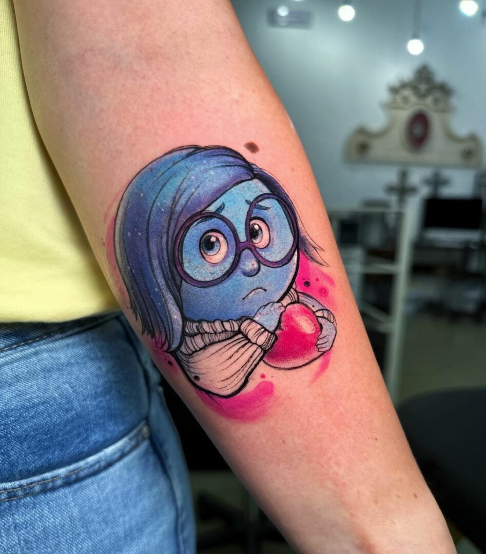 18 Fun Inside Out Tattoos To Show Off Your Feelings, Literally