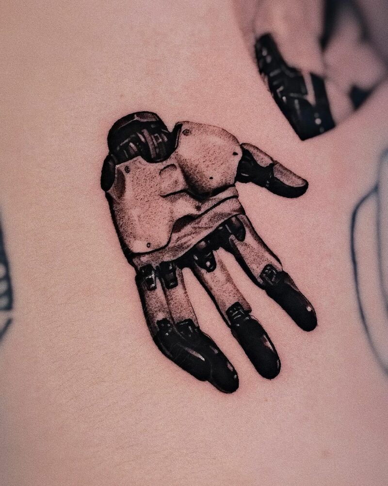 18 Futuristic Cyberpunk Tattoos To Spark Your Imagination