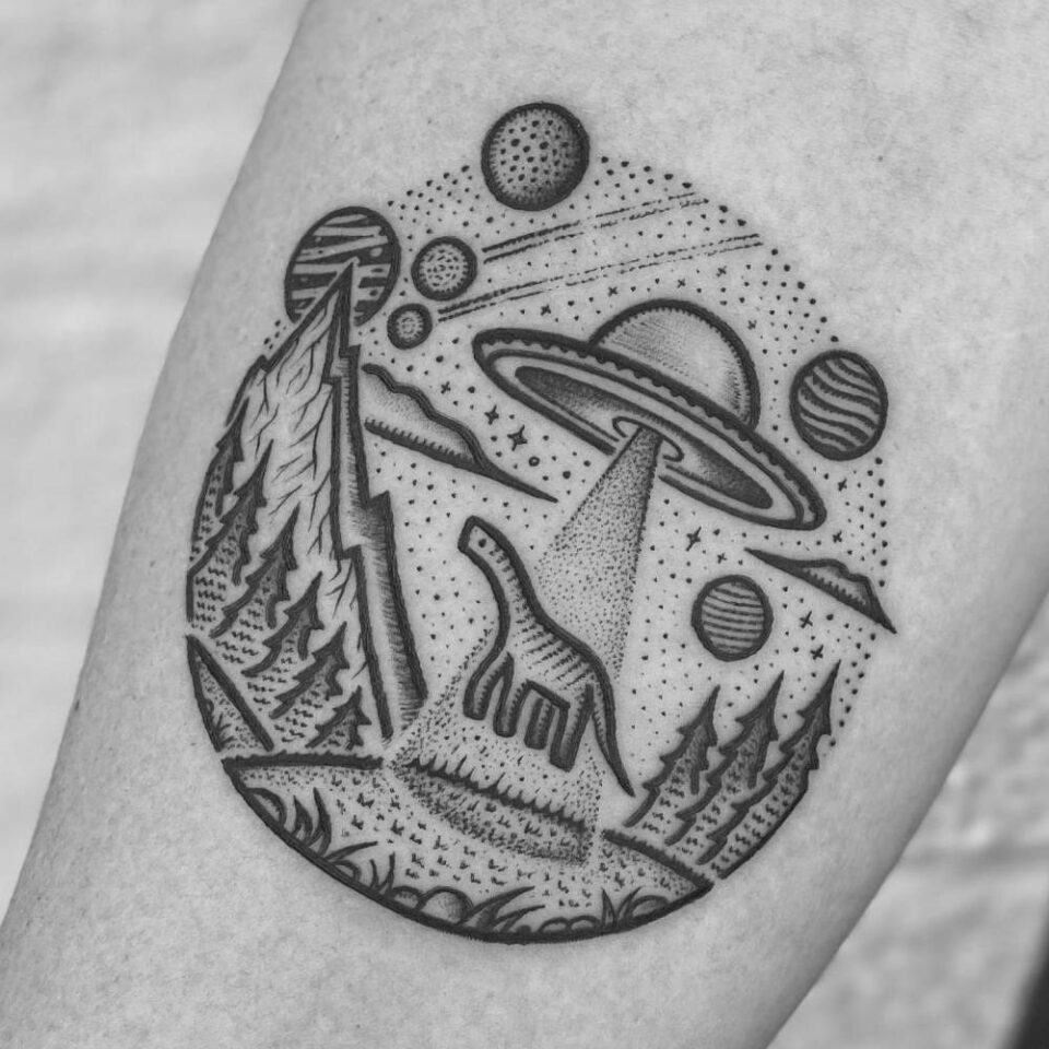 18 Cool Circle Tattoos That Will Make You Go Round And Round