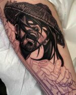 20 Impressive Ronin Tattoo Ideas For The Noble Lone Souls
