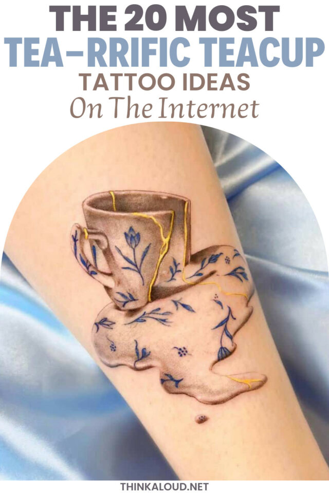 The 20 Most Tea-rrific Teacup Tattoo Ideas On The Internet