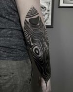 20 Stunning Suminagashi Tattoo Ideas That Are Pure Liquid Magic