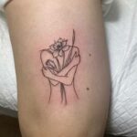 20 Gorgeous March Birth Flower Tattoo Designs