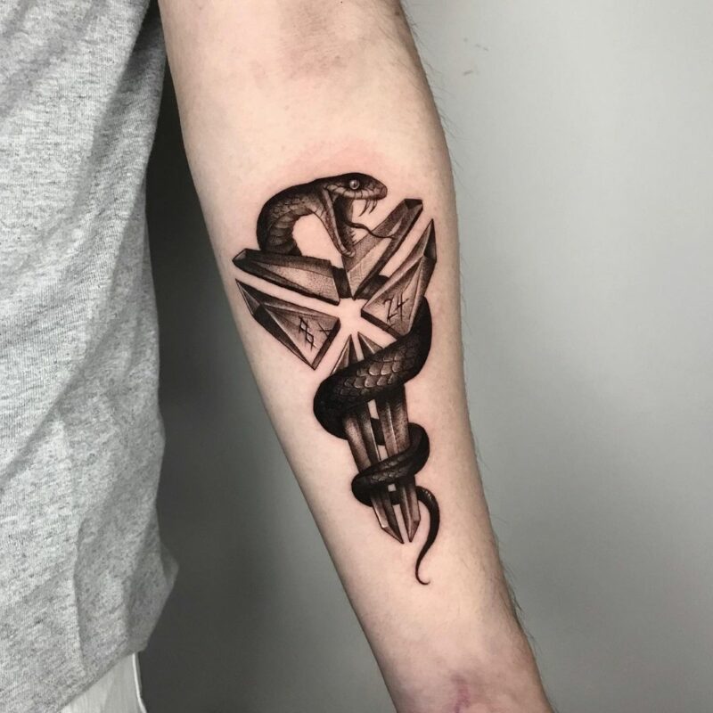 20 Black Mamba Tattoo Ideas To Show Off Your Mamba Mentality