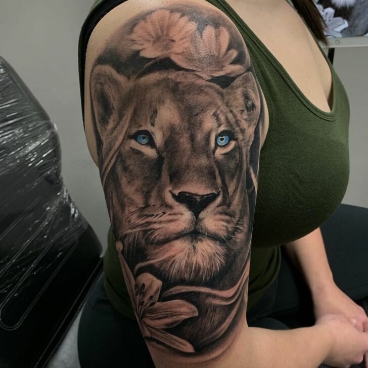 20 Mesmerizing Lioness Tattoo Ideas For The True Queen Of The Jungle