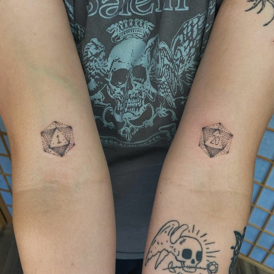 20 Epic Dungeons And Dragons Tattoo Ideas Worth Rolling The Dice On