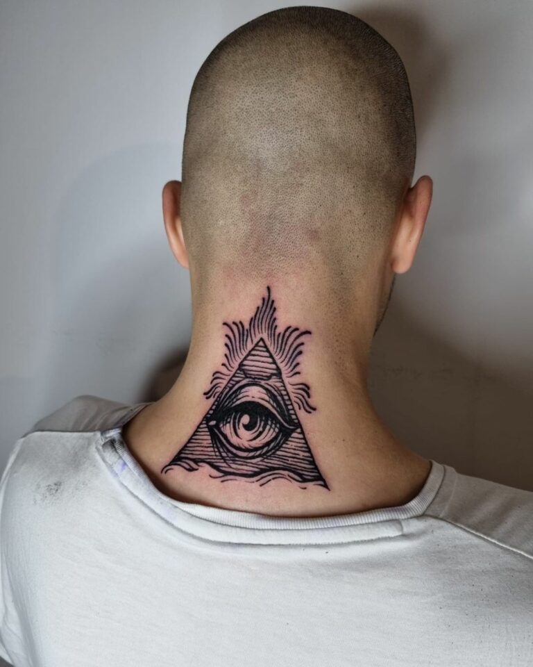 Top 20 Pyramid Tattoo Ideas That Will Make You Feel Like A Pharaoh