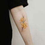 20 Gorgeous March Birth Flower Tattoo Designs