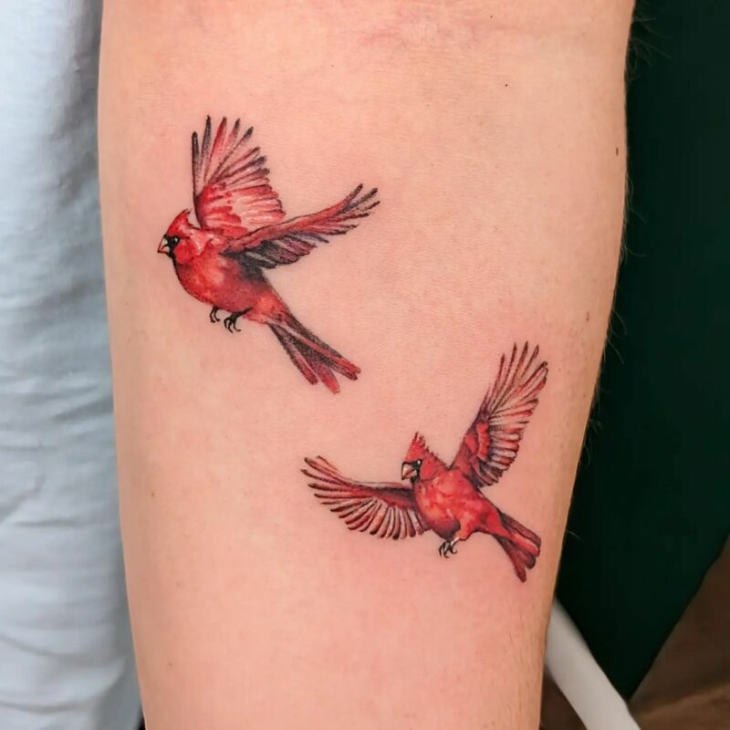 20 Unique Cardinal Tattoo Ideas To Paint The Town Red