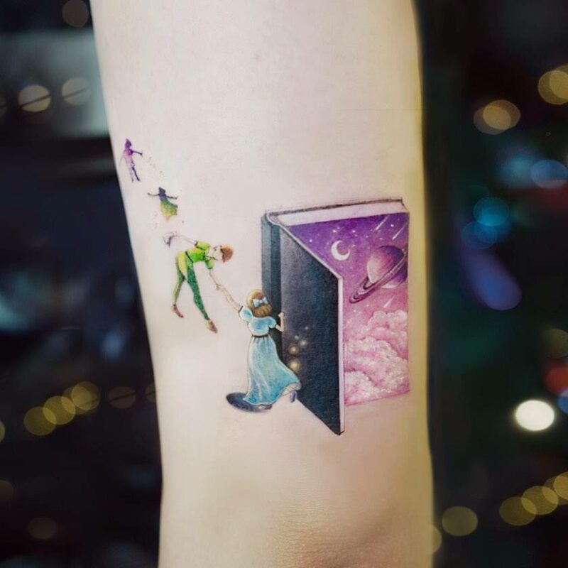 20 Beautiful Book Tattoos That Tell Your Story