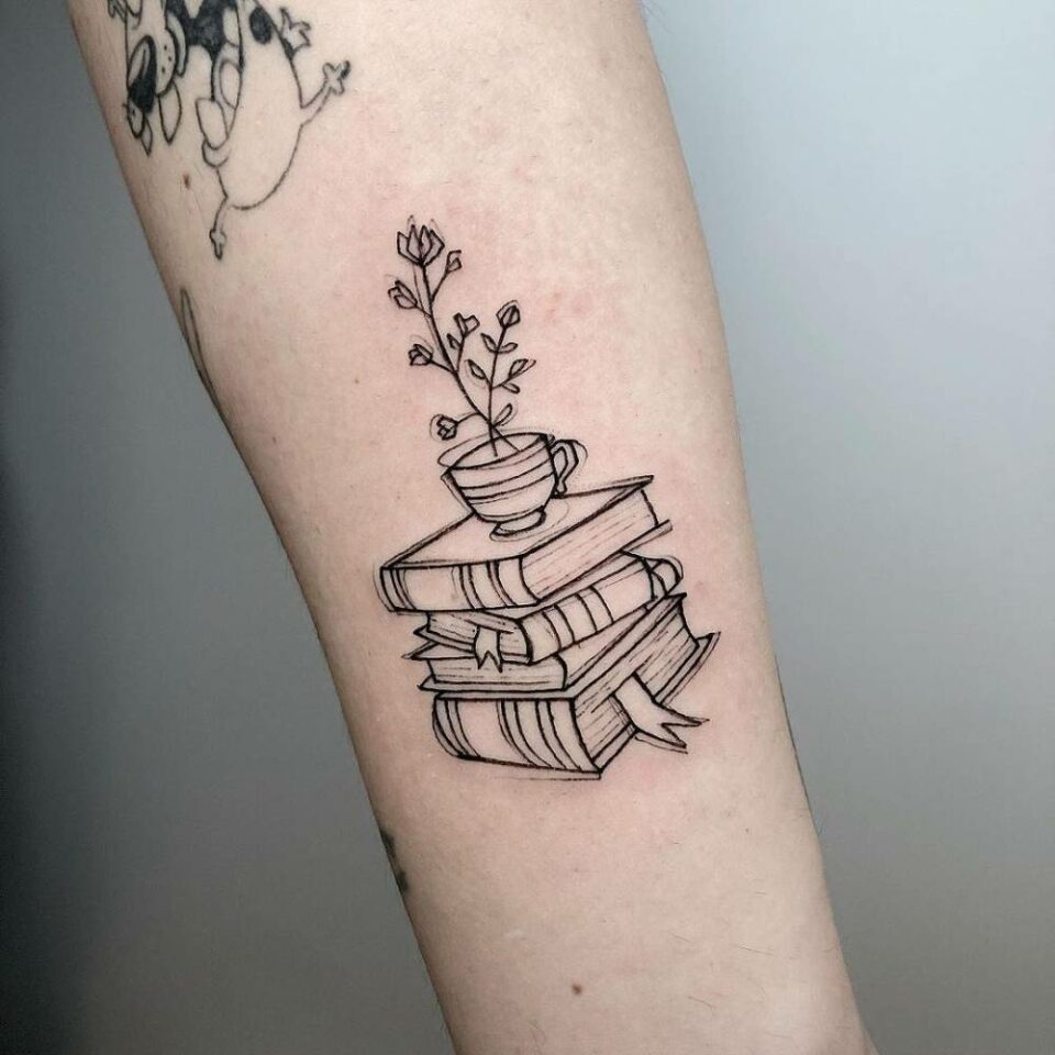 20 Beautiful Book Tattoos That Tell Your Story