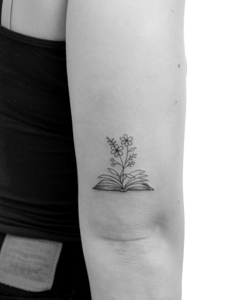 20 Beautiful Book Tattoos That Tell Your Story