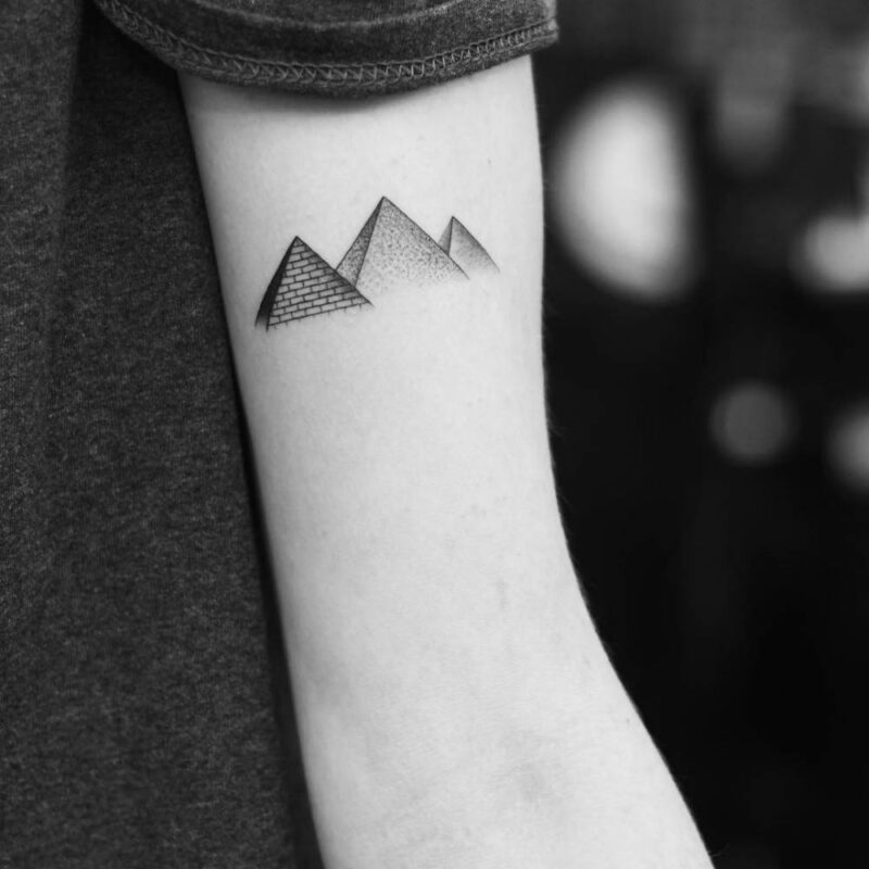 Top 20 Pyramid Tattoo Ideas That Will Make You Feel Like A Pharaoh